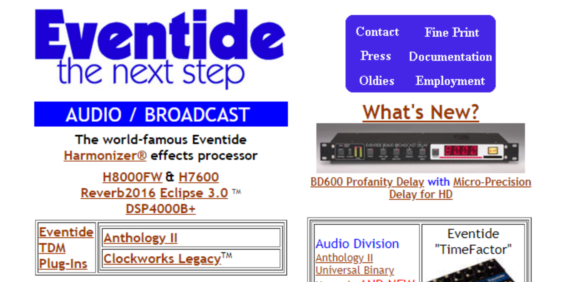 Welcome to the New Eventide Website - Eventide Audio