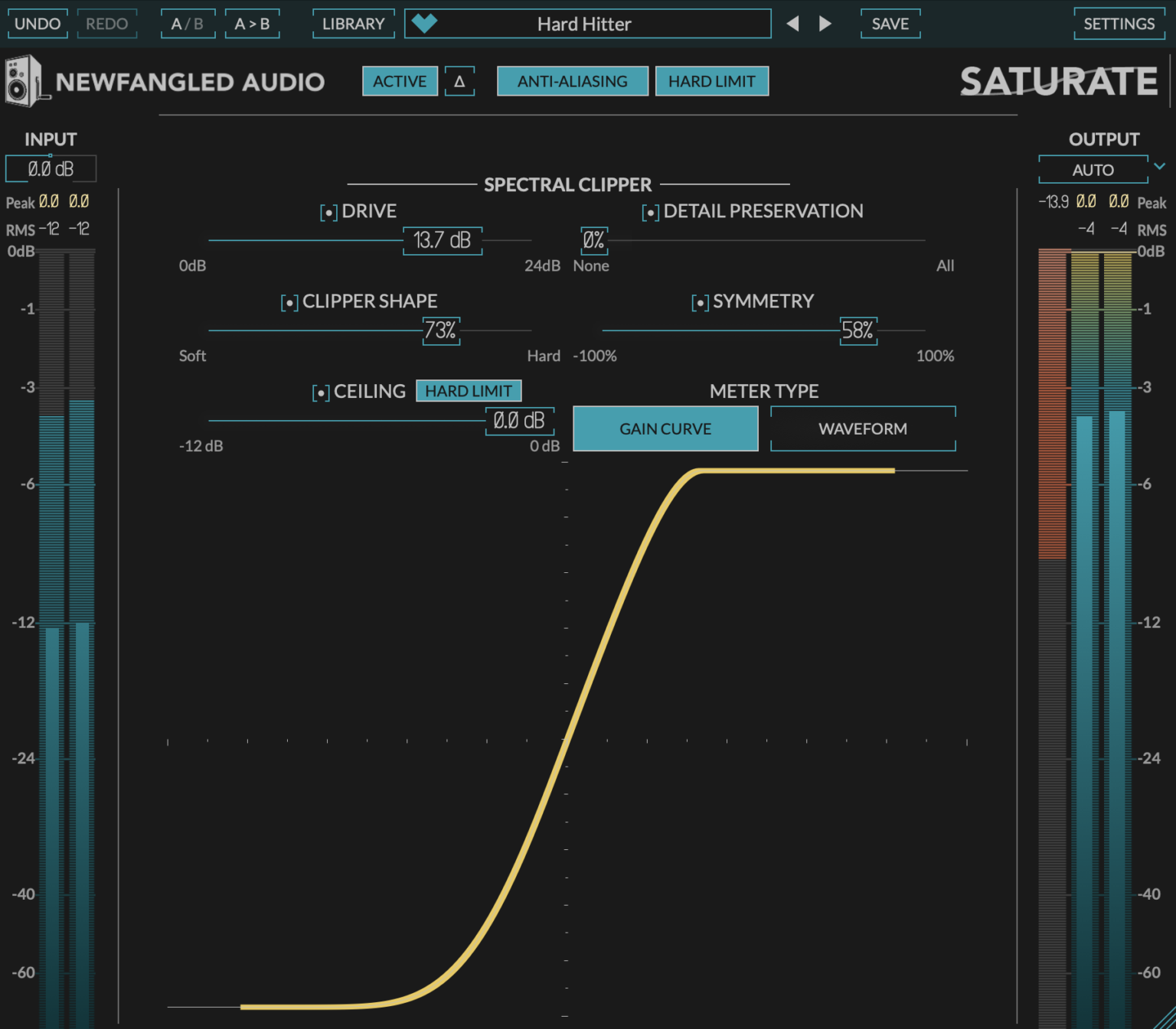 Saturate | Overdrive & Spectral Clipper VST Plug-in | Newfangled