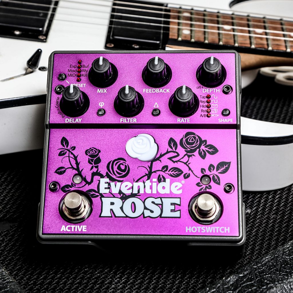 Rose Delay Pedal - Eventide Audio Bit-Bucket Brigade Effects
