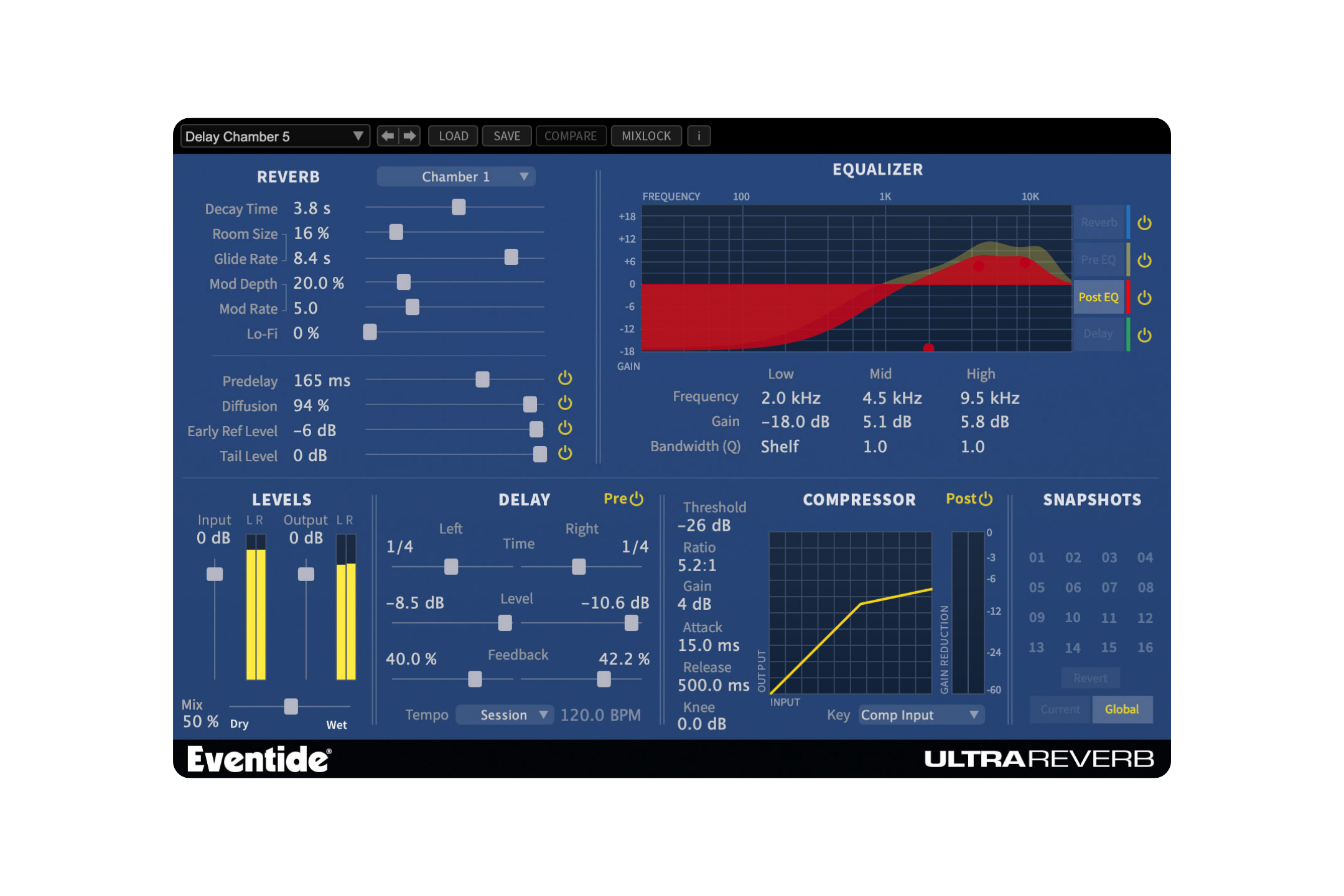 UltraReverb | High Quality Reverb VST Plug-in | Eventide Audio