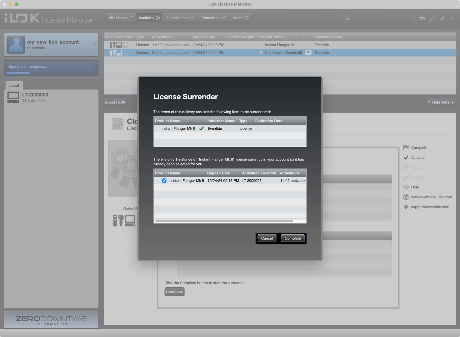 Installing and Authorizing Plug-ins - Eventide Audio