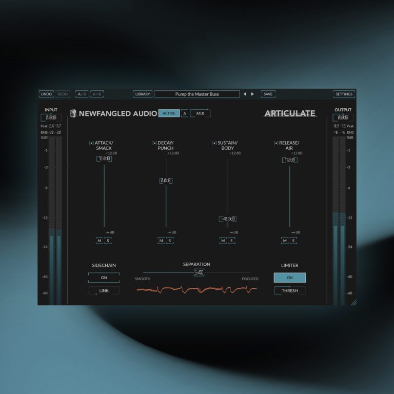 Articulate - Dynamics Envelope Shaping VST Plugin | Eventide
