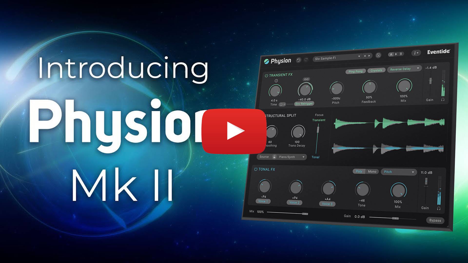 Physion Mk II - Transient/Tonal Multi-Effects Plugin Eventide Audio